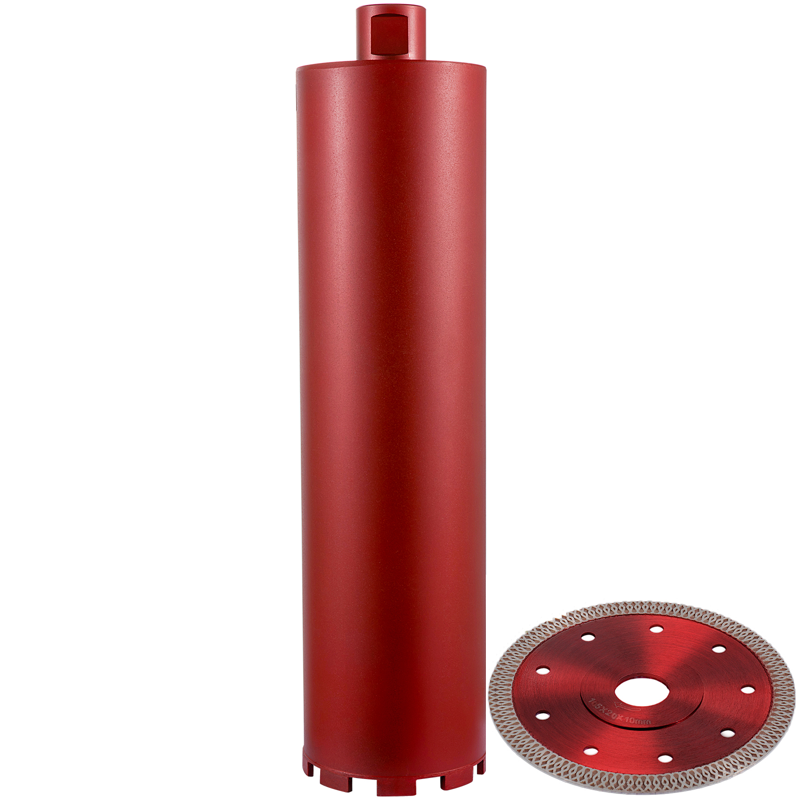 VEVOR Diamond Core Drill, 4"/101mm Diameter Core Drill Bit, 14"/355mm ...