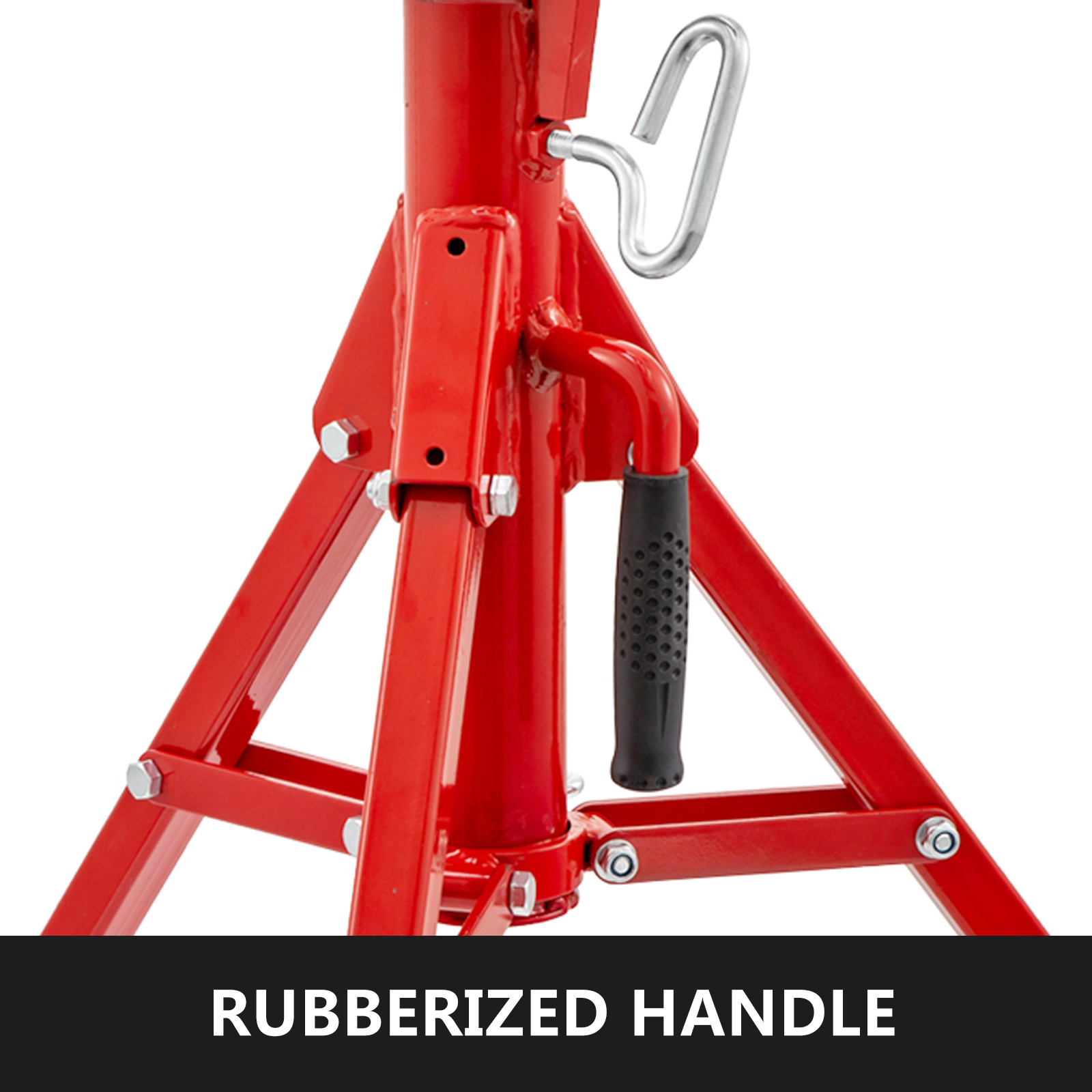 VEVOR Pipe Jack Stand, 2500LB Heavy Duty Welding Pipe Stand, with 4 ...
