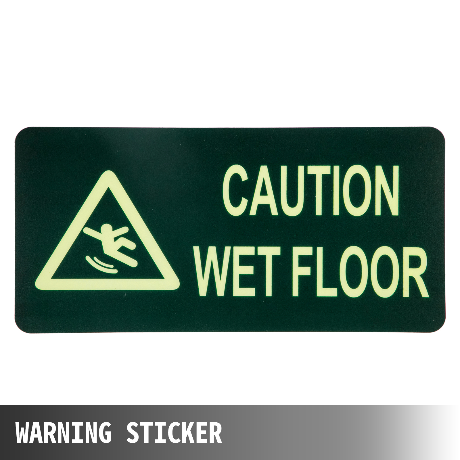 VEVOR 3 Pack Floor Safety Cone Yellow Caution Wet Floor Signs 4 Sided ...