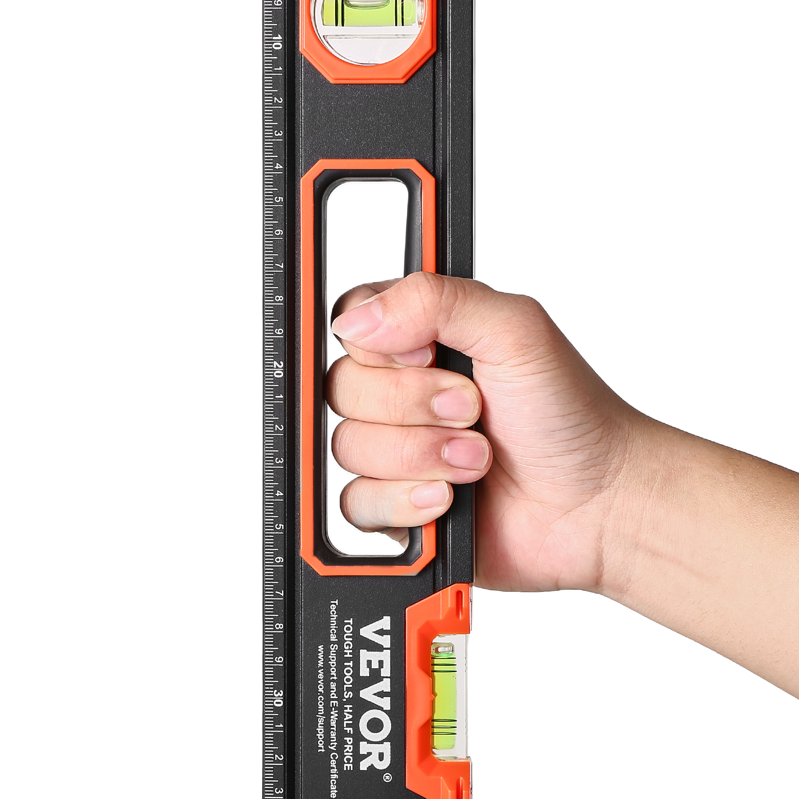 VEVOR 4-Piece Torpedo Level, 48/24/16/10 Inch Box Levels Set ...