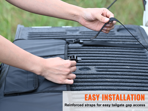 VEVOR 62-inch Tailgate Pad 6-Bike Pickup Truck Bed Tailgate Pad ...