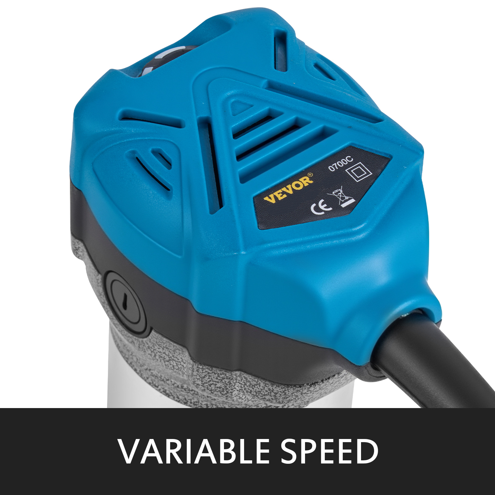 800W Max Torque Variable Speed 30,000RPM Compact Router with Collets 1/ ...