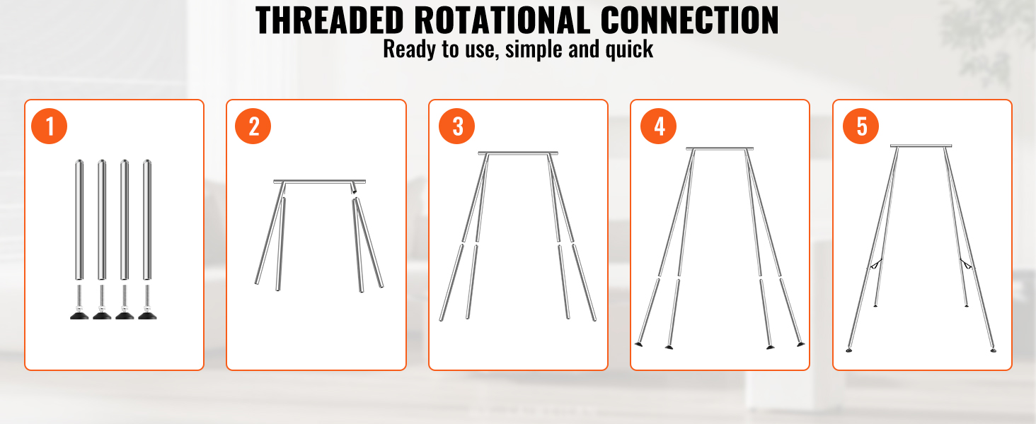 VEVOR Aerial Yoga Frame, 9.67 ft Height Yoga Swing Stand, Max 551.15 ...