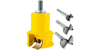 VEVOR Tenon Cutter, 1.5" / 38 mm Diameter, with Dual Curved Blades ...
