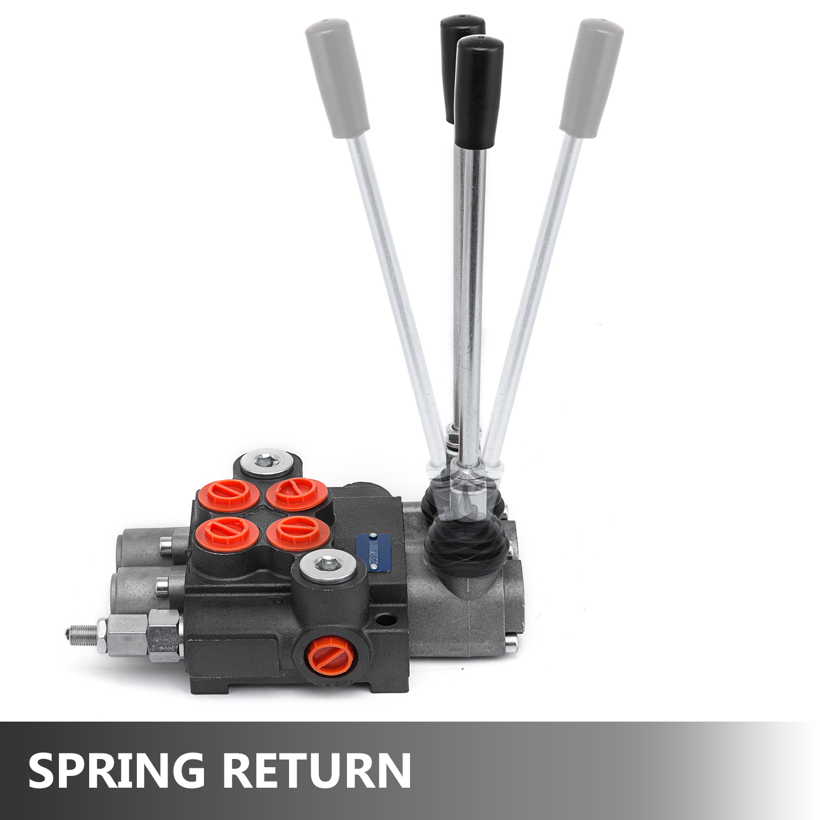 VEVOR Hydraulic Valve 2 Spool Hydraulic Directional Control Valve 11gpm ...