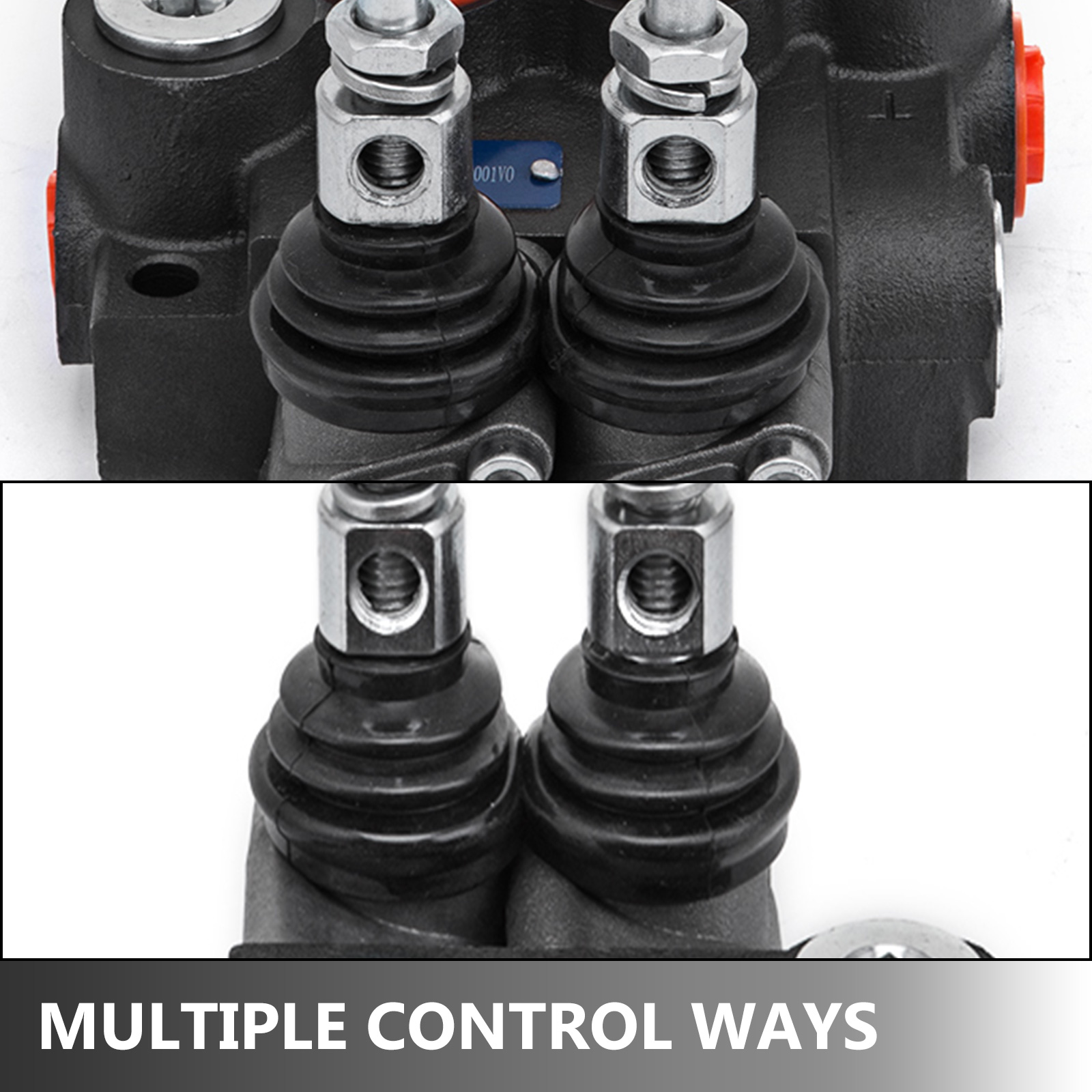 VEVOR Hydraulic Valve 2 Spool Hydraulic Directional Control Valve 11gpm ...