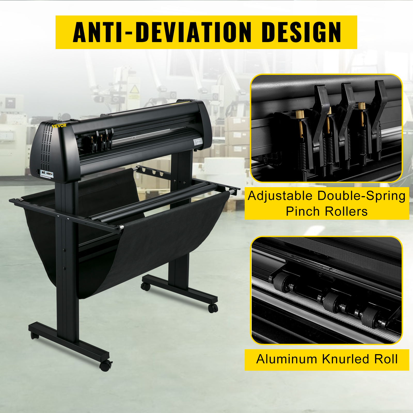 VEVOR Off-line Vinyl Cutter Machine 870mm Vinyl Printer U-Disk, 34 inch ...