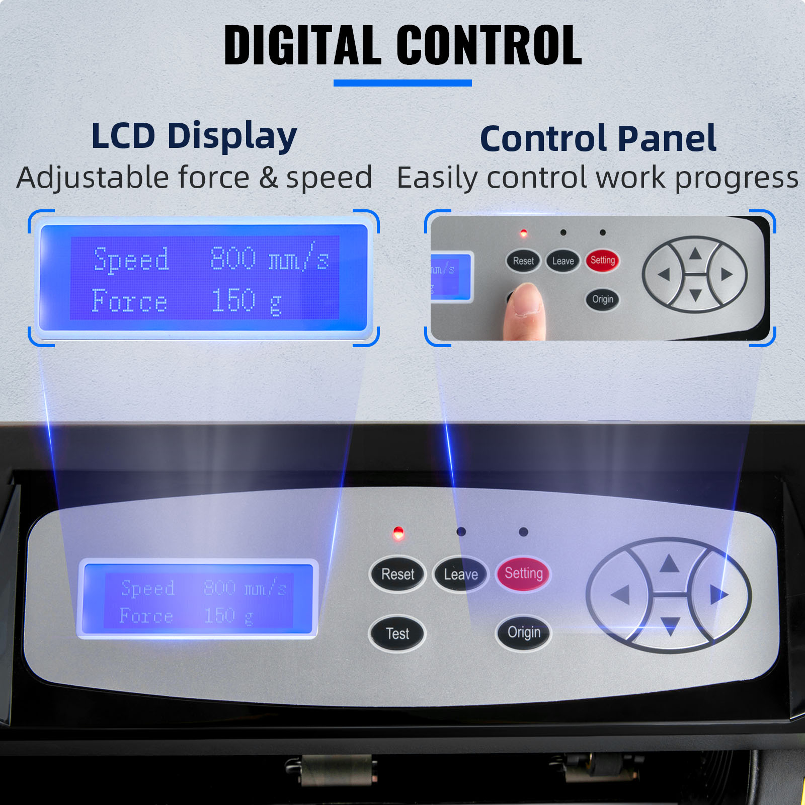 VEVOR Vinyl Cutter Machine, 34in Offline Bluetooth Cutting Plotter ...