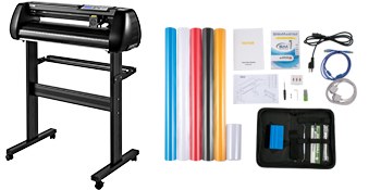 VEVOR Vinyl Cutter Machine, 28in Offline Bluetooth Cutting Plotter ...