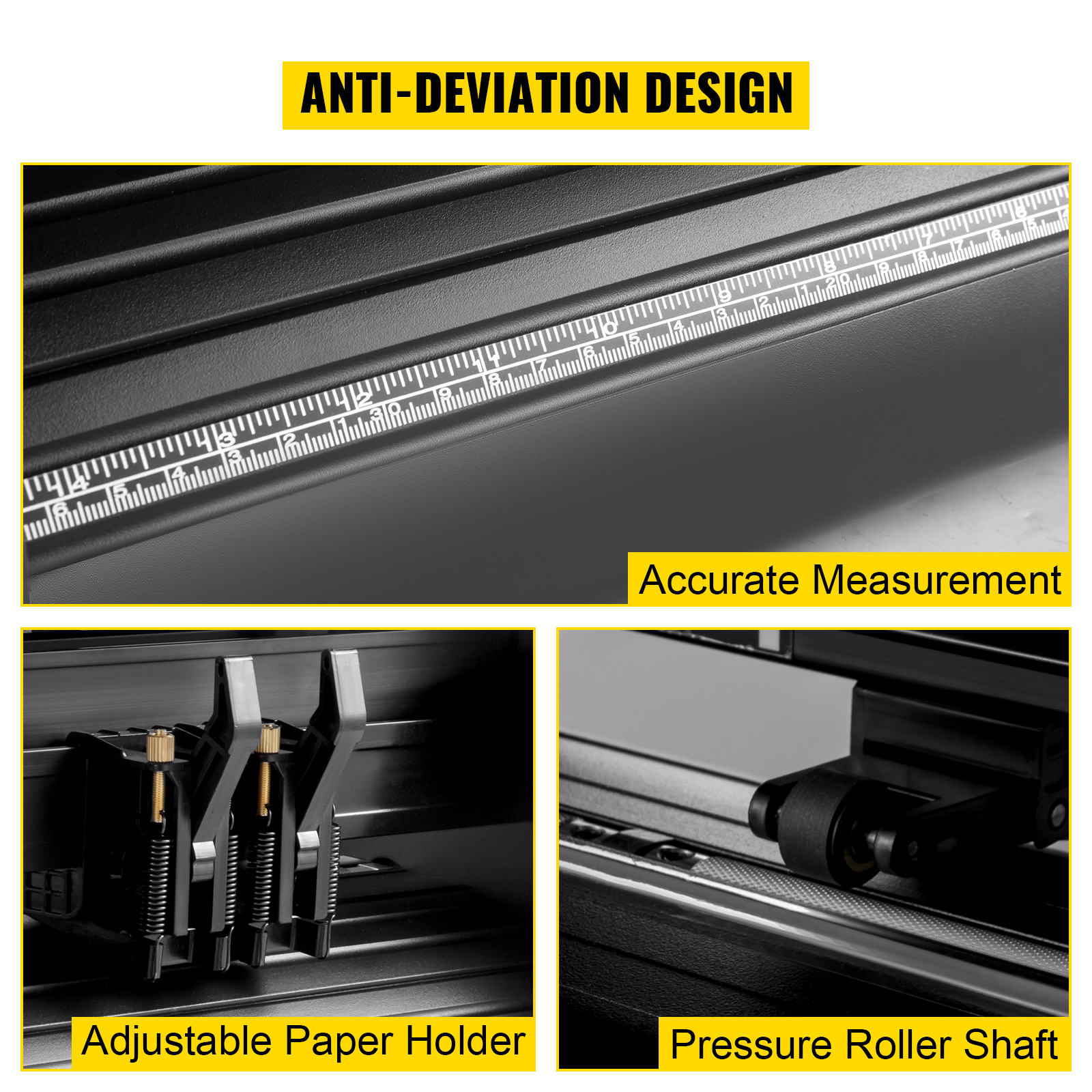 VEVOR Vinyl Cutter Machine, 375mm Vinyl Printer, Maximum Paper Feed 14 ...