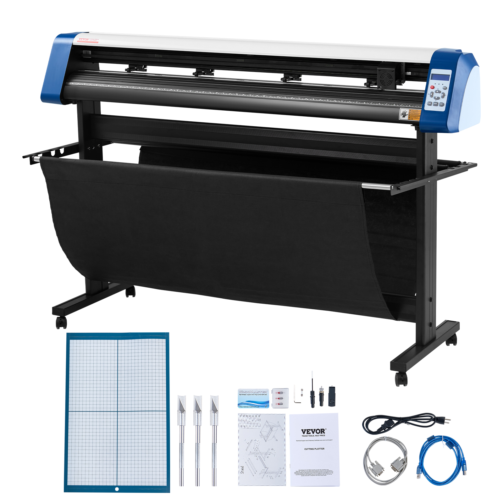 VEVOR Vinyl Cutter 53 Inch Vinyl Cutter Machine Semi-Automatic DIY ...