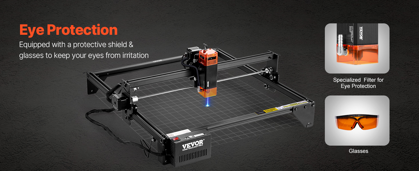 Laser Engraver Laser Engraving Machine 10W Compressed Spot Eye ...