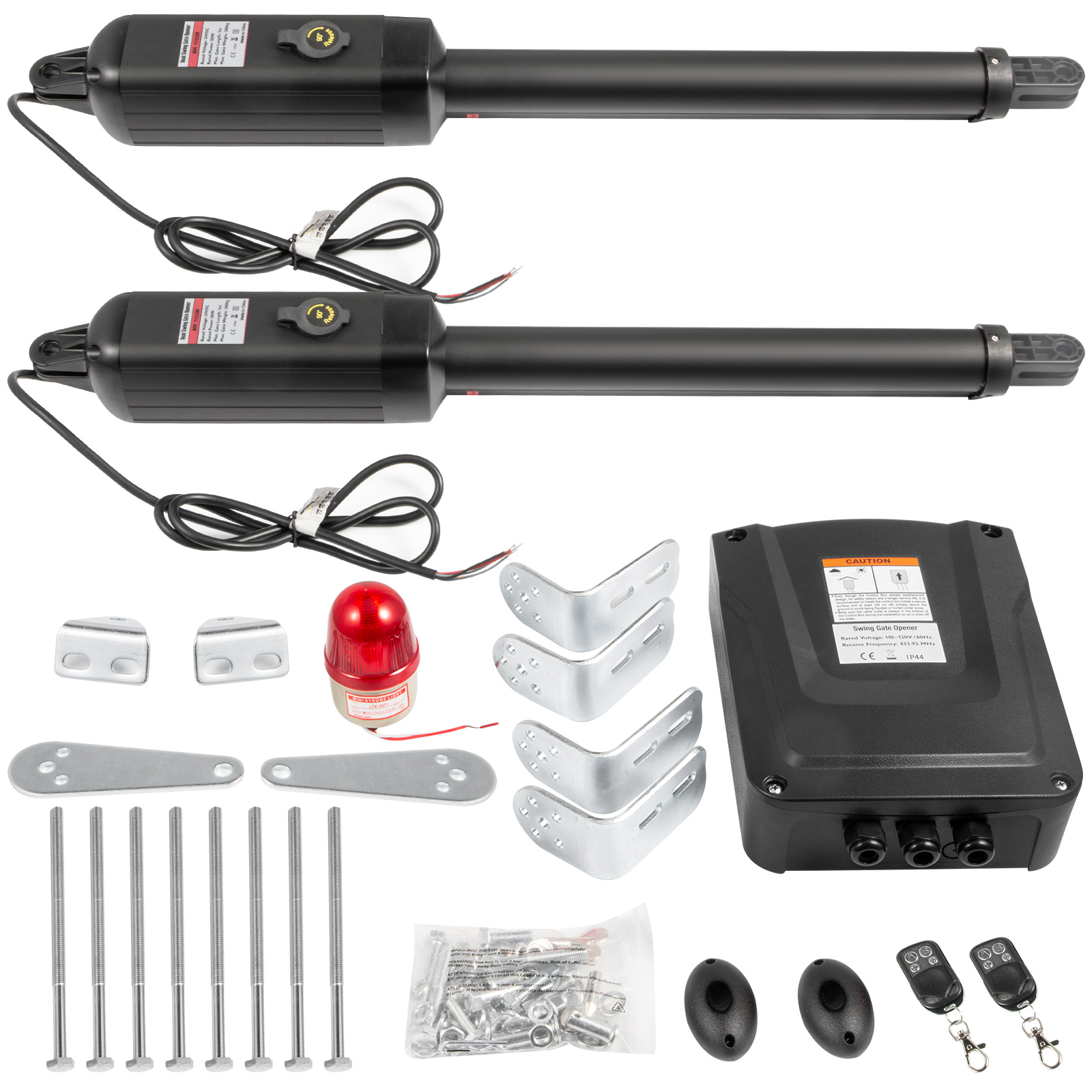VEVOR Dual Swing Gate Opener Heavy Duty Automatic Gate Opener Up to ...