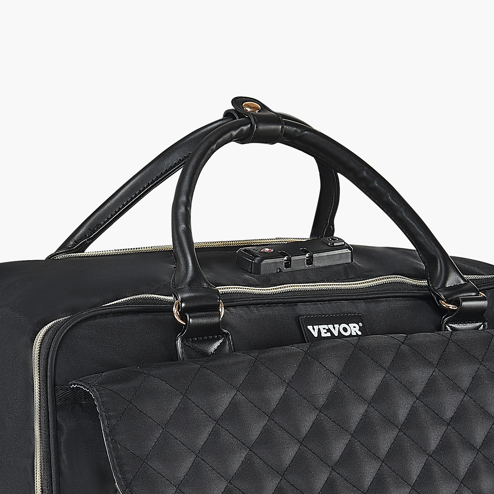 Rolling Laptop Bag 17.3 Inch Wheeled Computer Bag for Women & Men Black ...