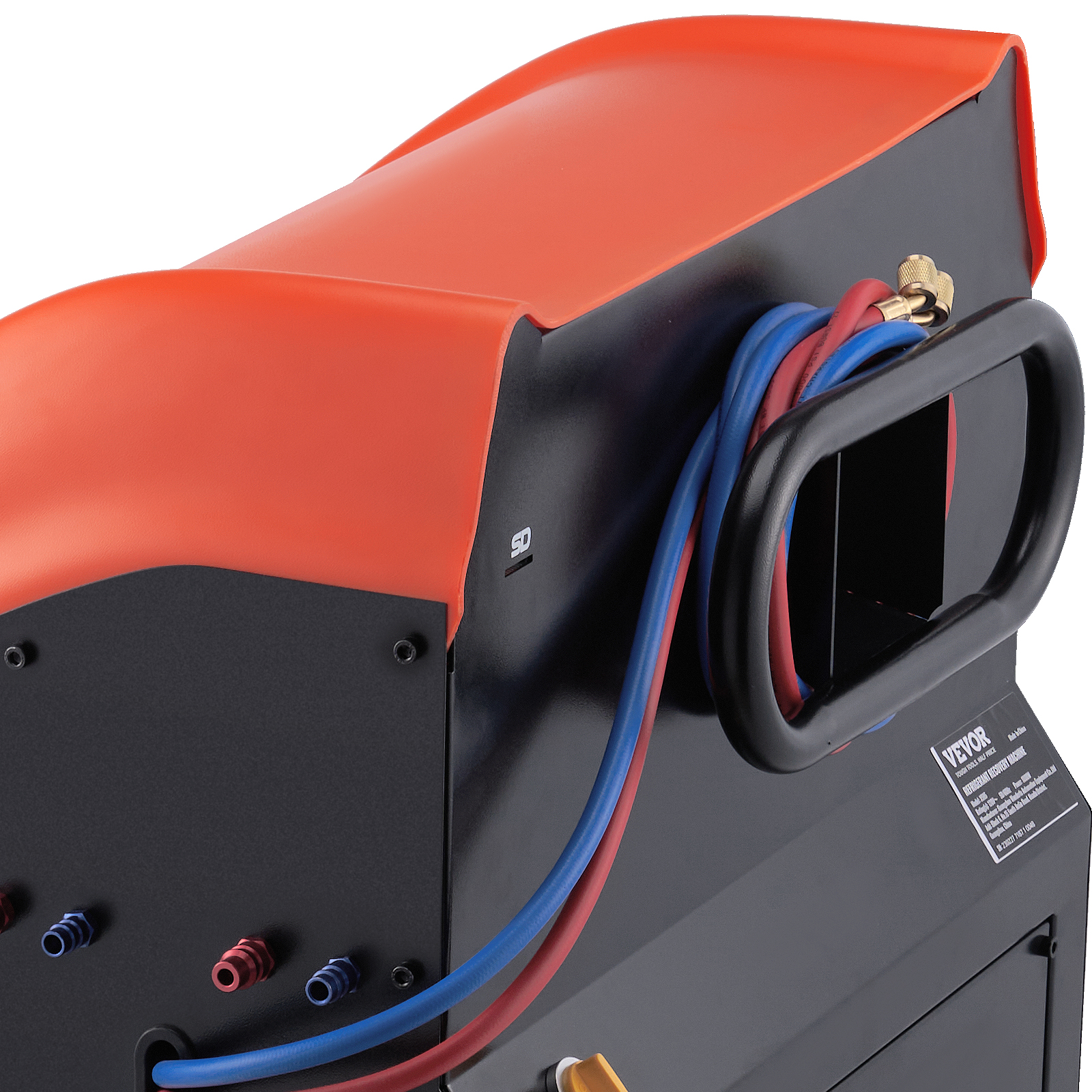 VEVOR Fully Automatic Refrigerant Recovery Machine - Dual Cylinder AC ...