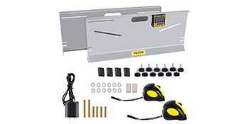 VEVOR Wheel Alignment Tool, 6 Probes Toe Plates, LED Toe Alignment ...