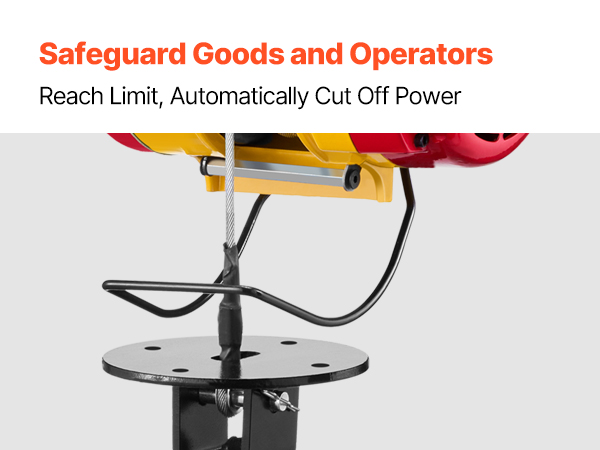 2-in-1 Portable Electric Hoist Winch 1100LBS Wired/Wireless Remote ...