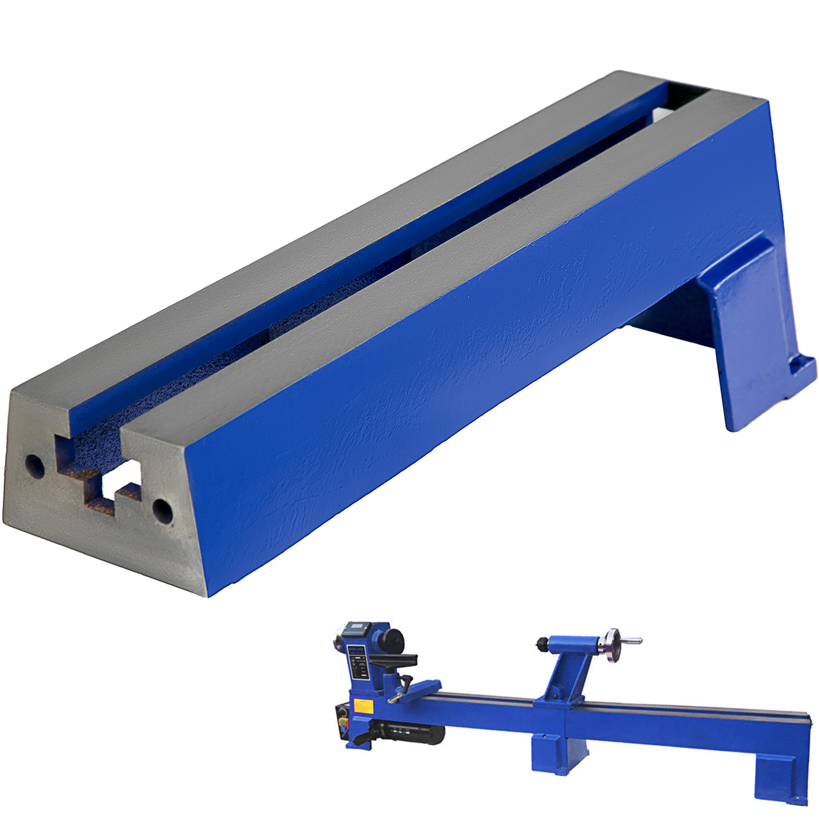 Lathe Bed Extension Lathe Extension 12"x18" 21.7" For Extending Wood ...