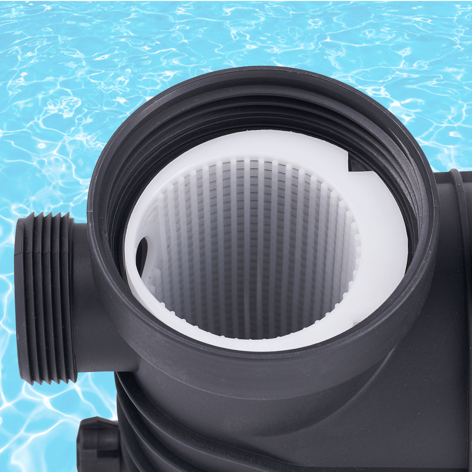 VEVOR Sand Filter Pump for Above Ground Pools, 12-inch, 3000 GPH, 1/2 ...