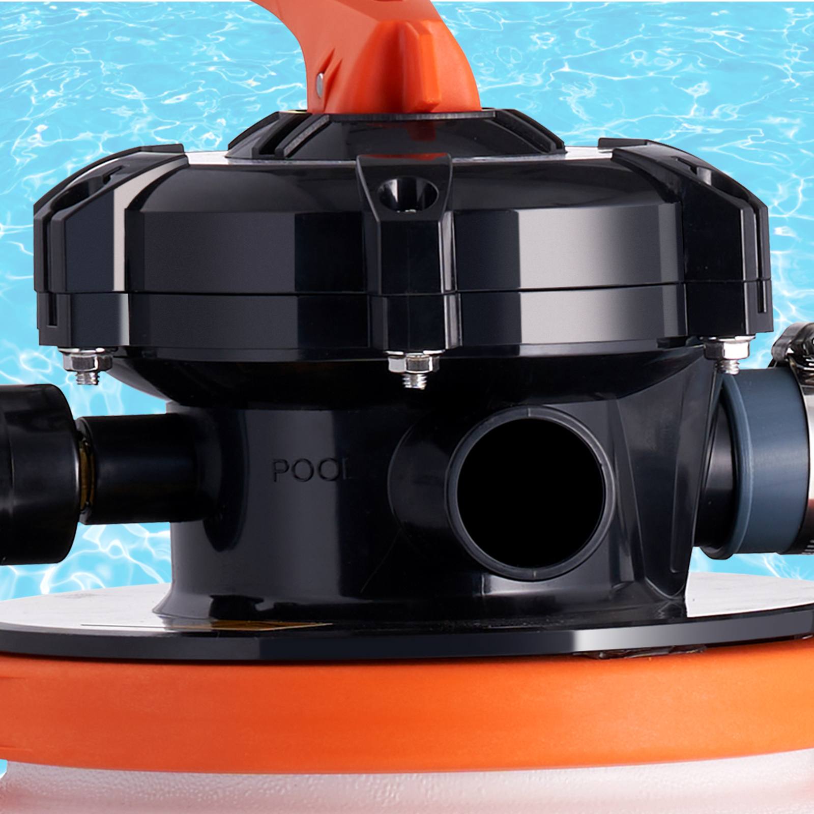 VEVOR Sand Filter Pump for Above Ground Pools, 12-inch, 3000 GPH, 1/2 ...