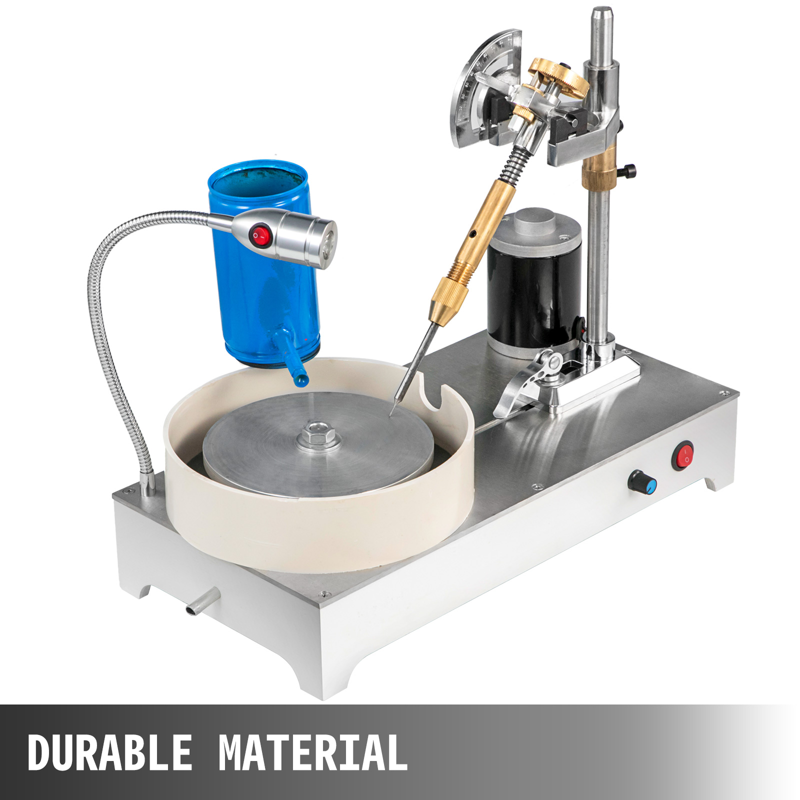 VEVOR Gem Faceting Machine 1800RPM Rock Polisher Lapidary Equipment ...