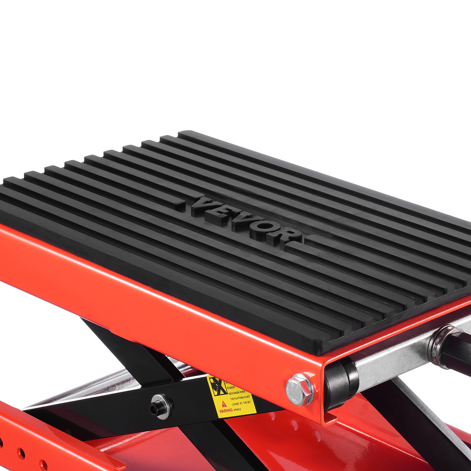 VEVOR Motorcycle Scissor Lift Jack 1200lbs Wide Deck Motorcycle Lift ...