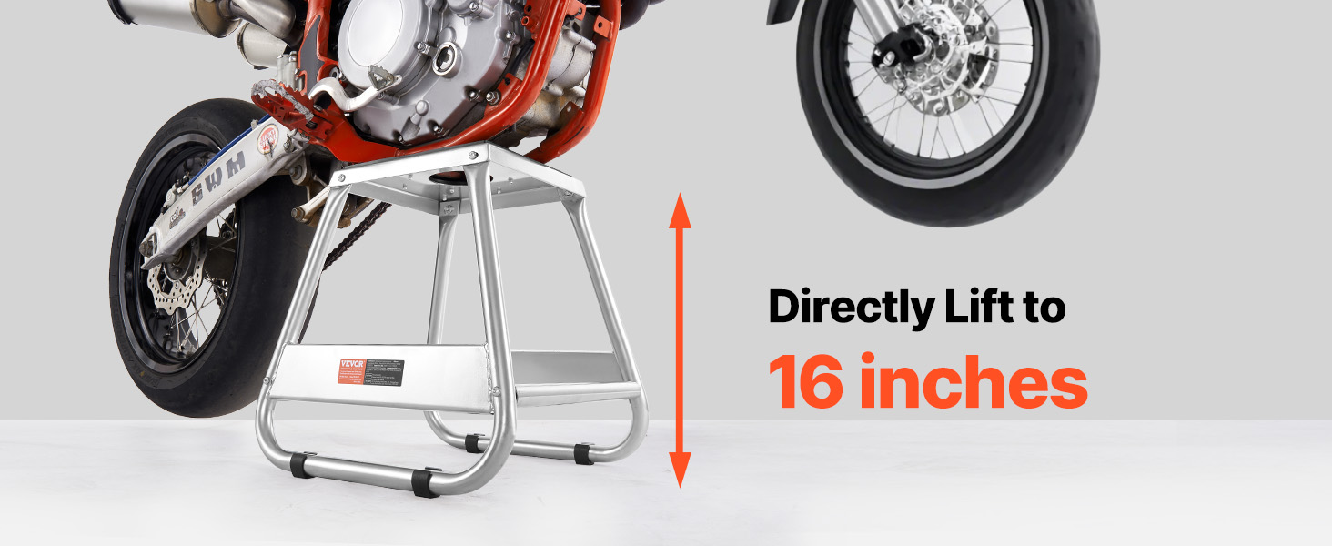 VEVOR Dirt Bike Stand 1100 lbs Load Capacity Dirtbike Pit Stand for ...