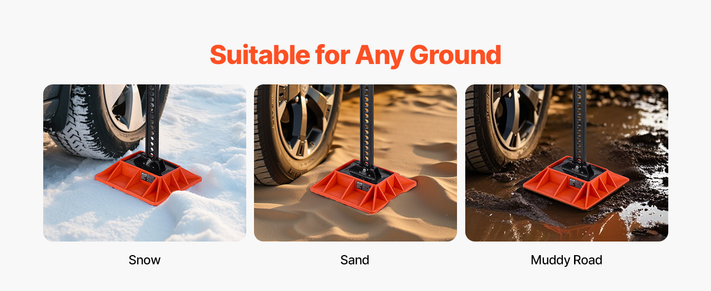 High Lift Jack Base and Handle Keeper Off Road Jack Support Stand Base ...