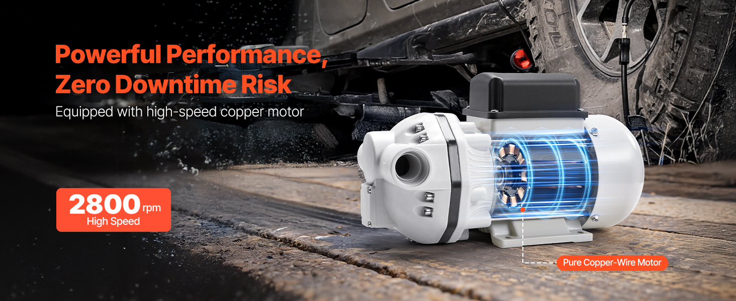 DEF Transfer Pump 8 GPM 110V for Diesel Exhaust Fluid Diaphragm Self ...