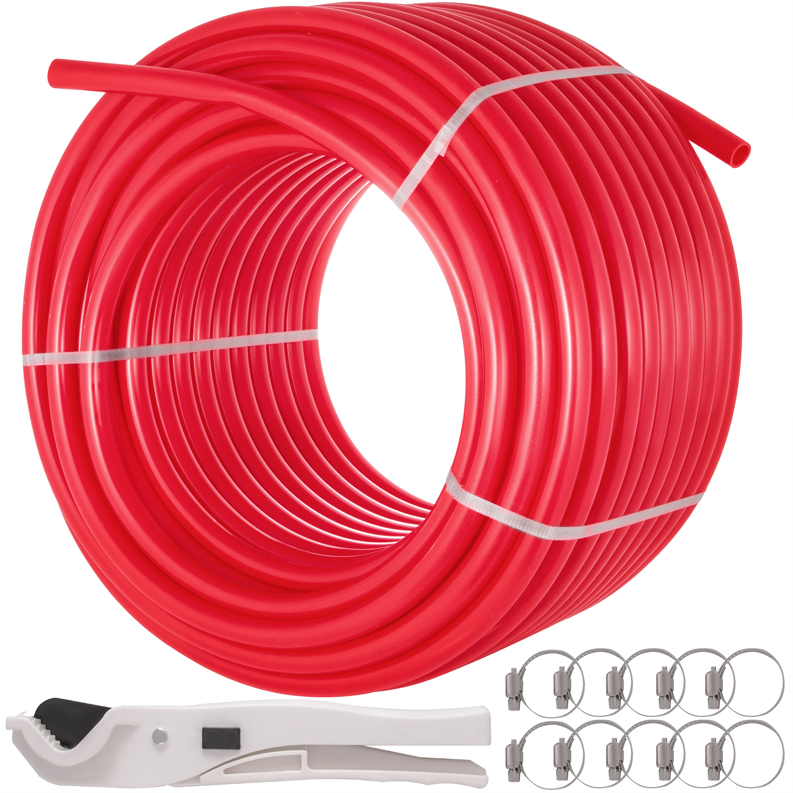 VEVOR Pex Pipe Tubing 1 Inch 300ft Pex Tubing Non-Barrier Radiant Water ...