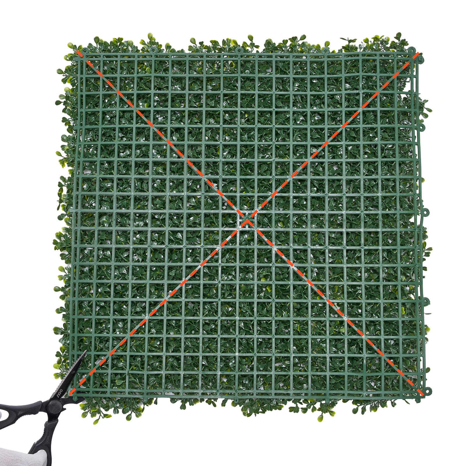 VEVOR Artificial Grass Wall Panels 40 x 120 in Milan Grass Greenery for ...