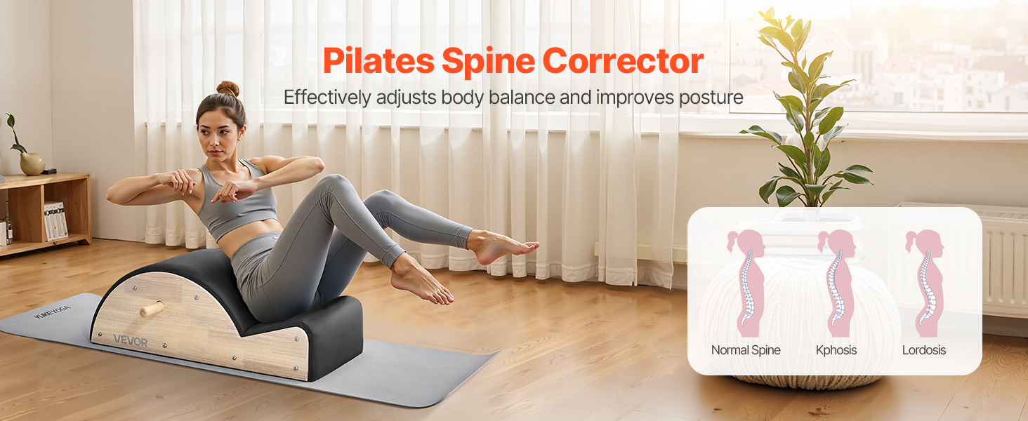 Pilates Spine Corrector Arc Fitness Pilates Accessory Spine Exercise ...