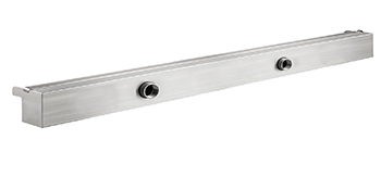 VEVOR Pool Fountain Stainless Steel Pool Waterfall 35.4" x 4.5" x 3.1 ...
