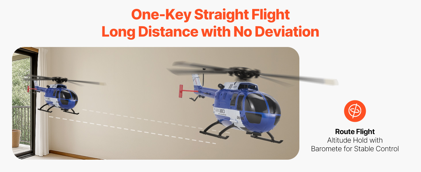 RC Helicopter 4 Channel Remote Control Aircraft Toy 6-Axis Gyro Kids ...