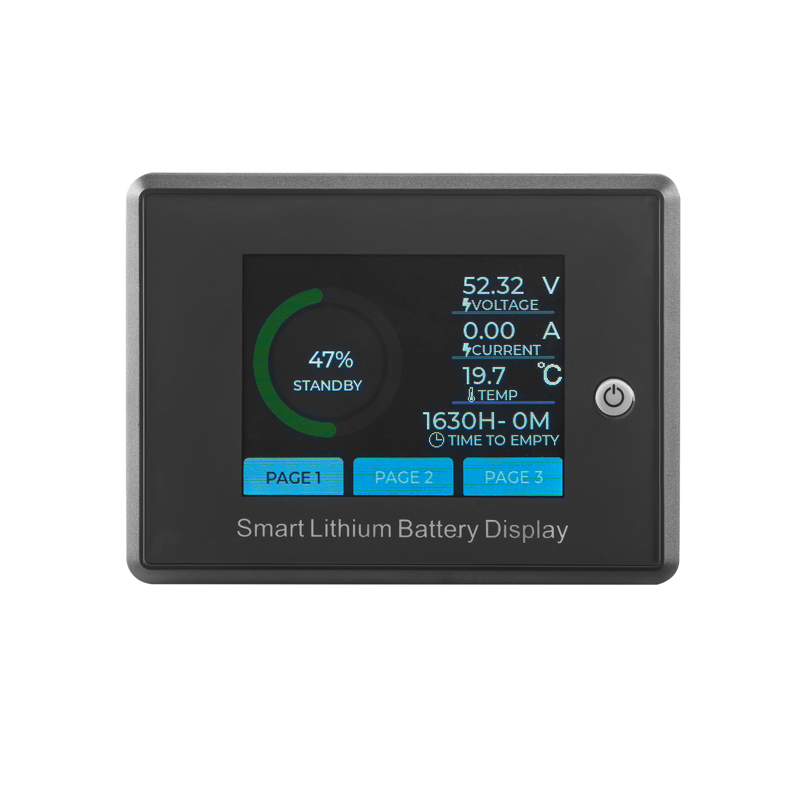 48V 105Ah Golf Cart Lithium Battery with 20A Charger and Touch Monitor ...