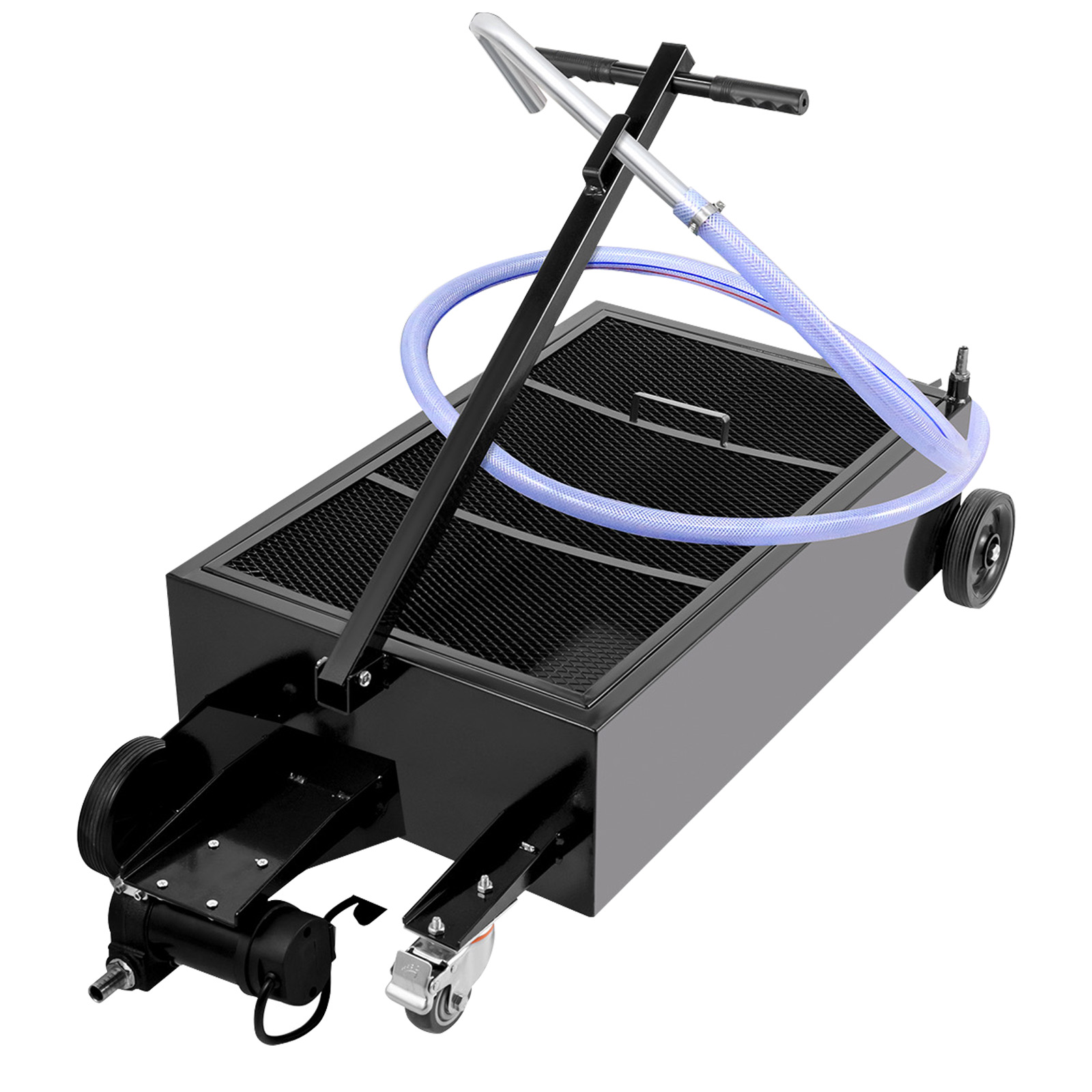 VEVOR Oil Drain Pan 25 Gallon Oil Drain Tank, 95L Low Profile Oil Drain ...