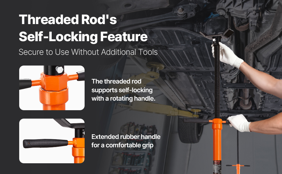 Underhoist Support Stand 3/4Ton Capacity Under Hoist Jack Stand Round ...