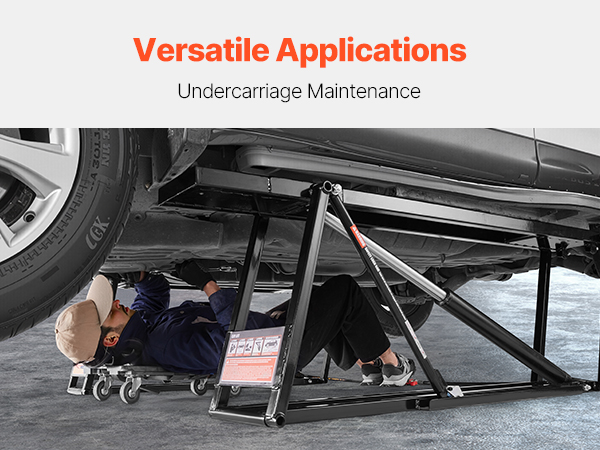 VEVOR 5000 lbs Car Lift Adjustable Car Lifts with Remote Control for ...
