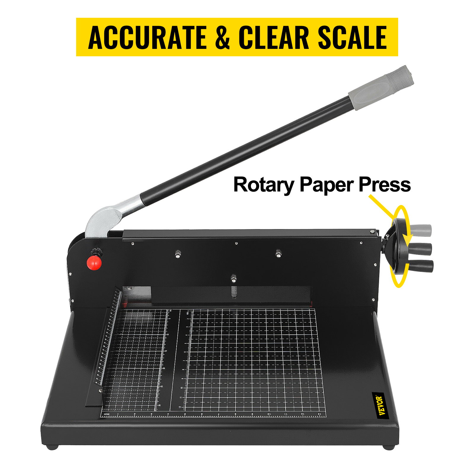 VEVOR Paper Cutter 12Inch A4 Commercial Heavy Duty Paper Cutter 300 ...
