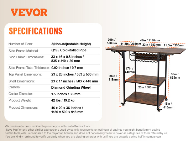 VEVOR Heat Press Table 3Tier Movable Heat Press Stand Foldable with ...