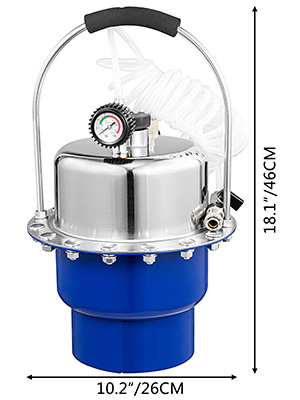 Vevor Pneumatic Air Pressure Bleeder Brake Bleeder and Clutch Bleeder ...