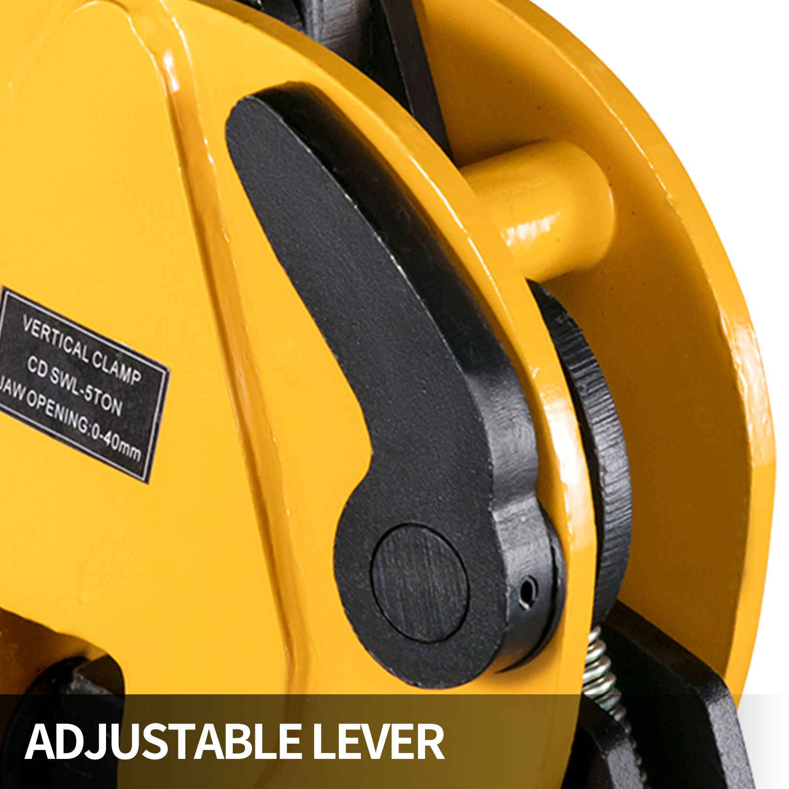 VEVOR Lifting Clamp 11000Lbs/5T, Working Load Vertical Plate Clamp 0-1 ...