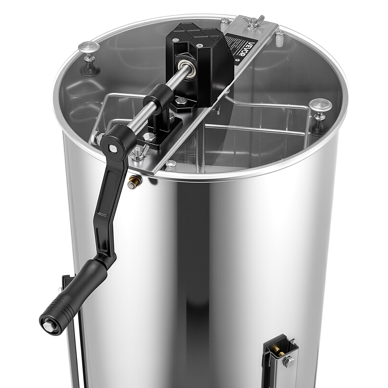 VEVOR Manual Honey Extractor 2 Frame Honey Spinner Beekeeping Stainless ...