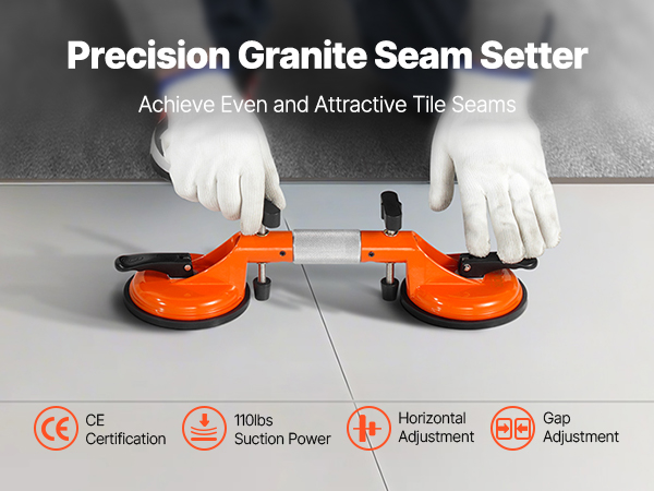 VEVOR Seamless Seam Setter 5" Suction Cup for Countertop Seam Joining ...