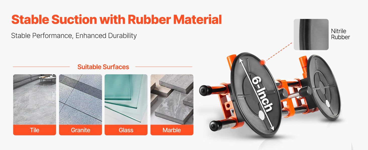 VEVOR Seamless Seam Setter 6" Suction Cup for Countertop Seam Joining ...