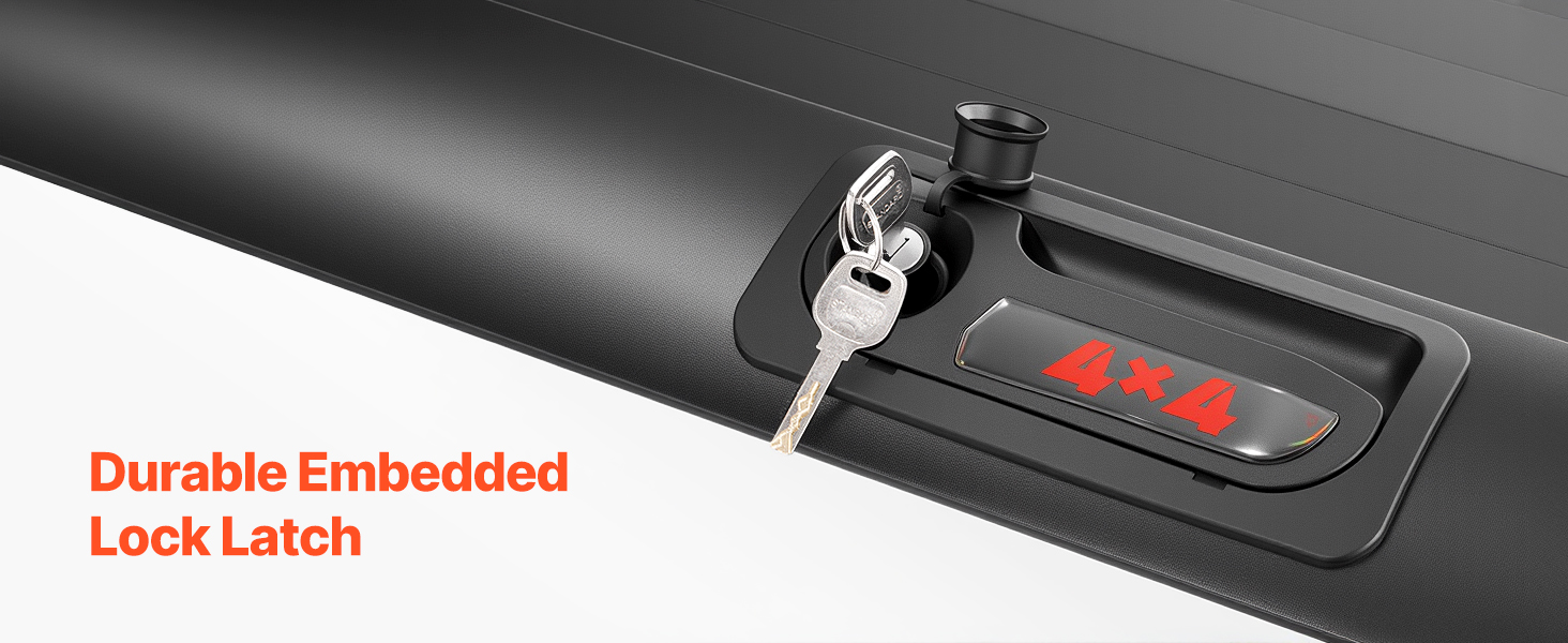 5.5 ft Retractable Tonneau Cover Hard Tonneau Cover for Ford F150 ...