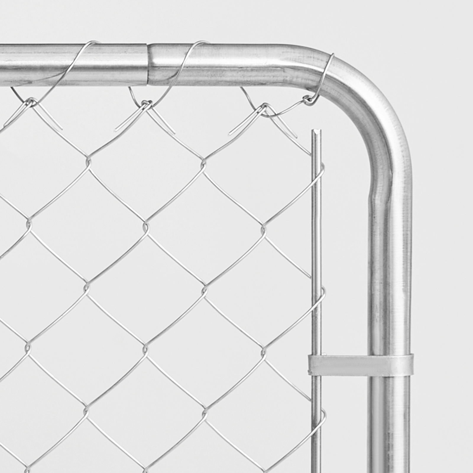 VEVOR Chain Link Fence Gate Fit 2-6 ft x 4 ft Garden Gate Posts Not ...
