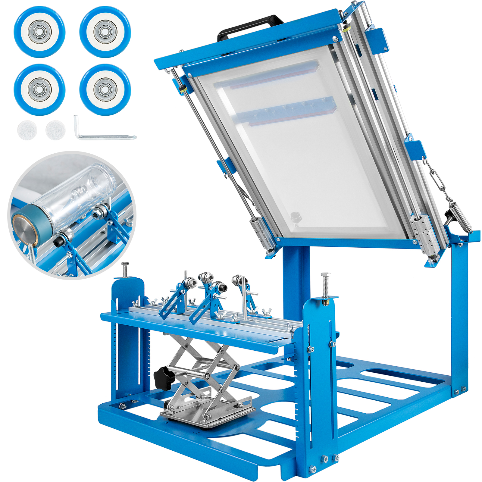 Screen Printing Machine Manual Cylinder Screen Printing Machine 200 ...