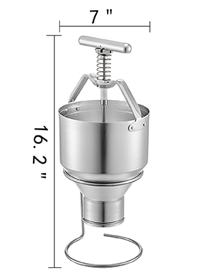 VEVOR Donut Depositor 5L Capacity Donut Dropper Hopper Food-Grade ...