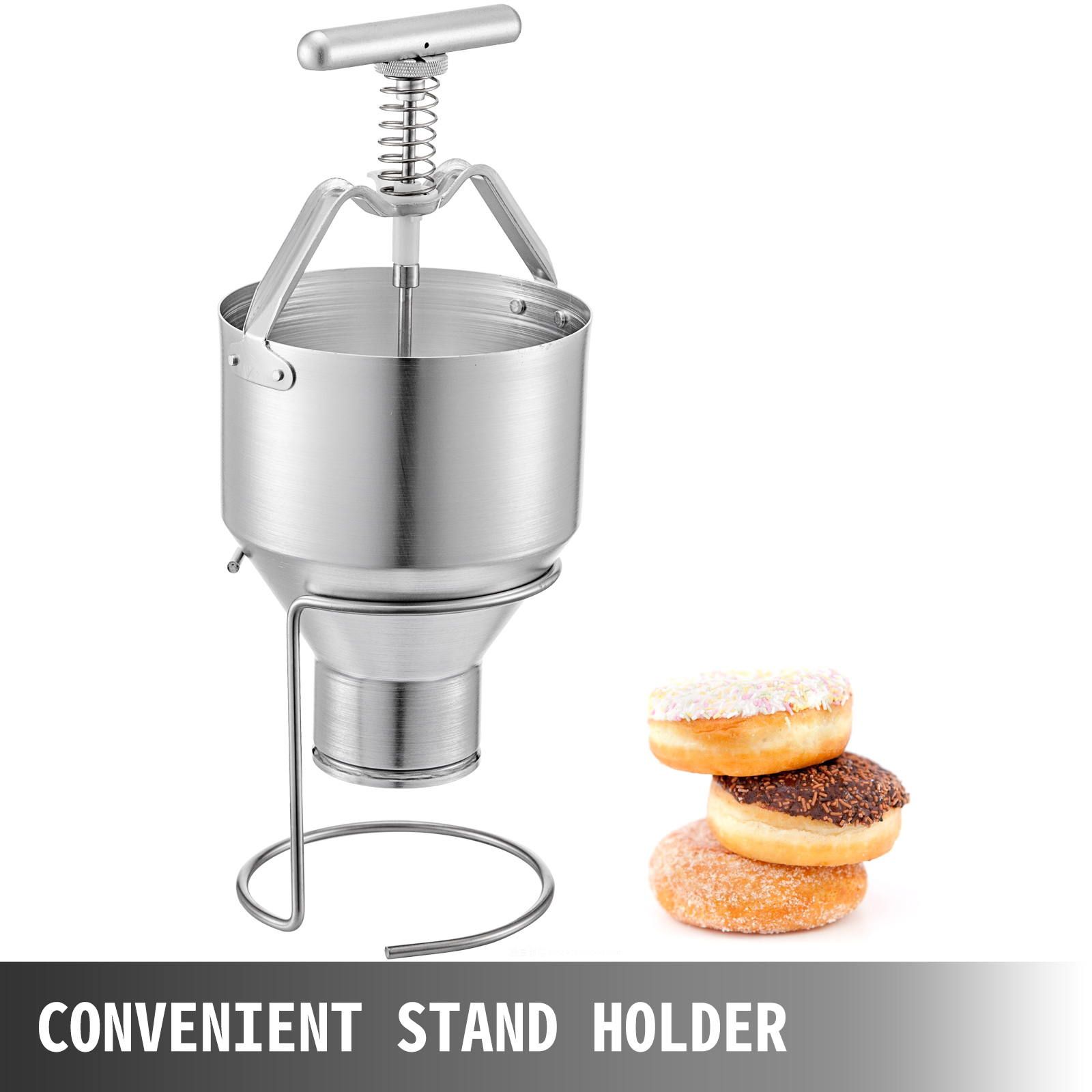 VEVOR Donut Depositor 5L Capacity Donut Dropper Hopper Food-Grade ...